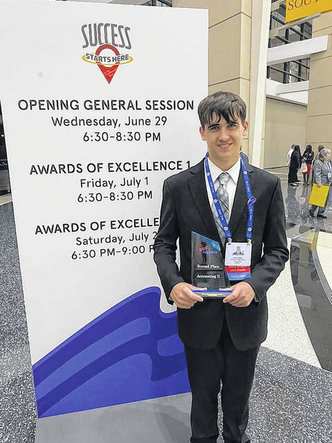 Crestwood FBLA’s Liam Petty places 2nd in nation - Mountain Peaks